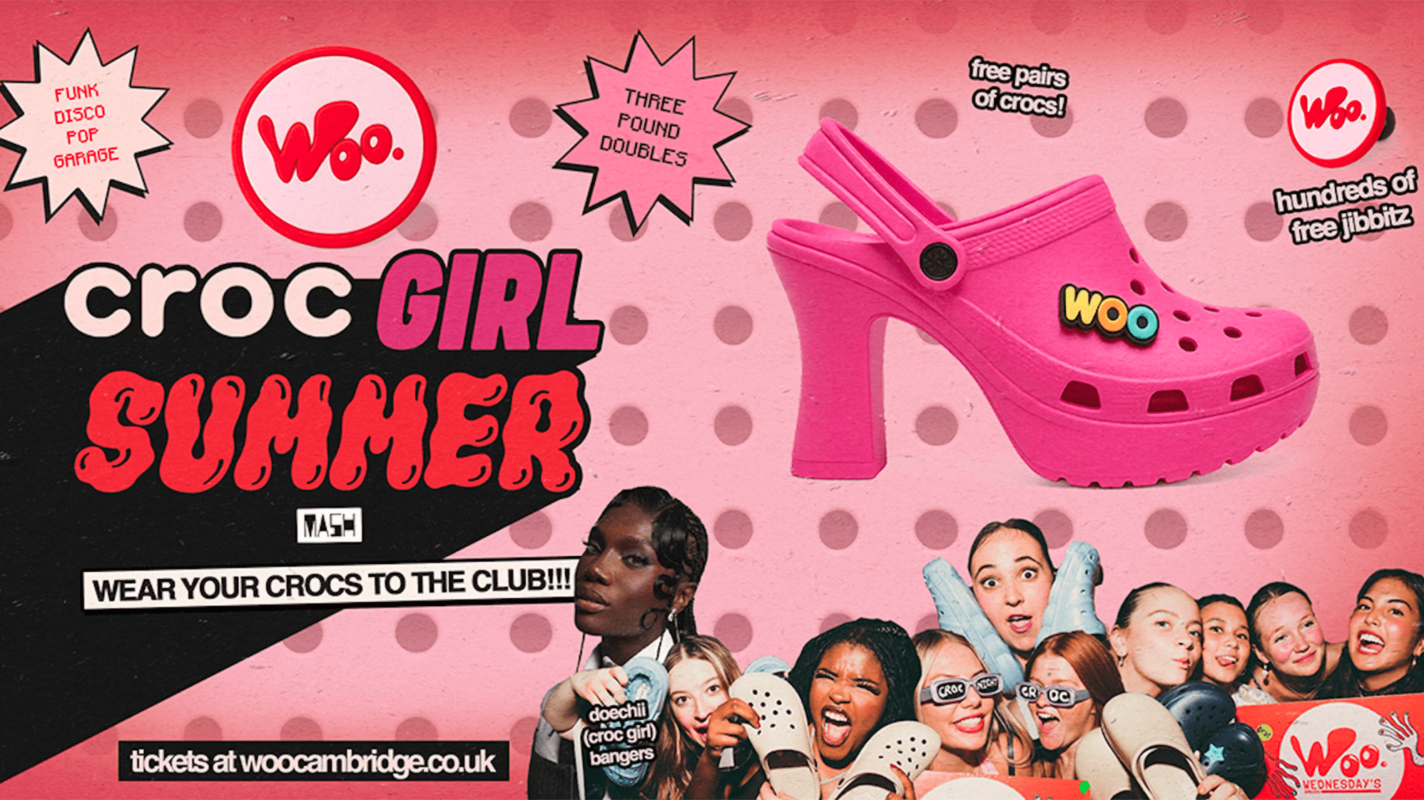 croc girl summer - Events - Nightlife Cambridge